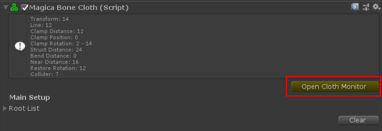 Cloth Monitor – Magica Soft